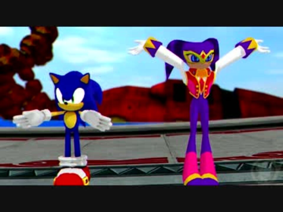 【MMD】 Sonic X Nights - 嗚呼、素晴らしきニャン生 - ニコニコ動画