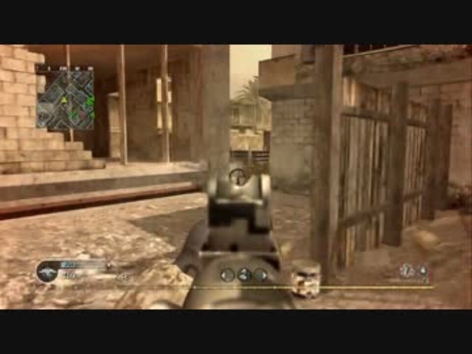 【CoD4】 へっぽこMP5使い in Backlot (TDM) - ニコニコ