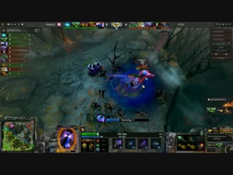 Dota 2 Tobiが日本チームの実況してました。 - ニコニコ動画