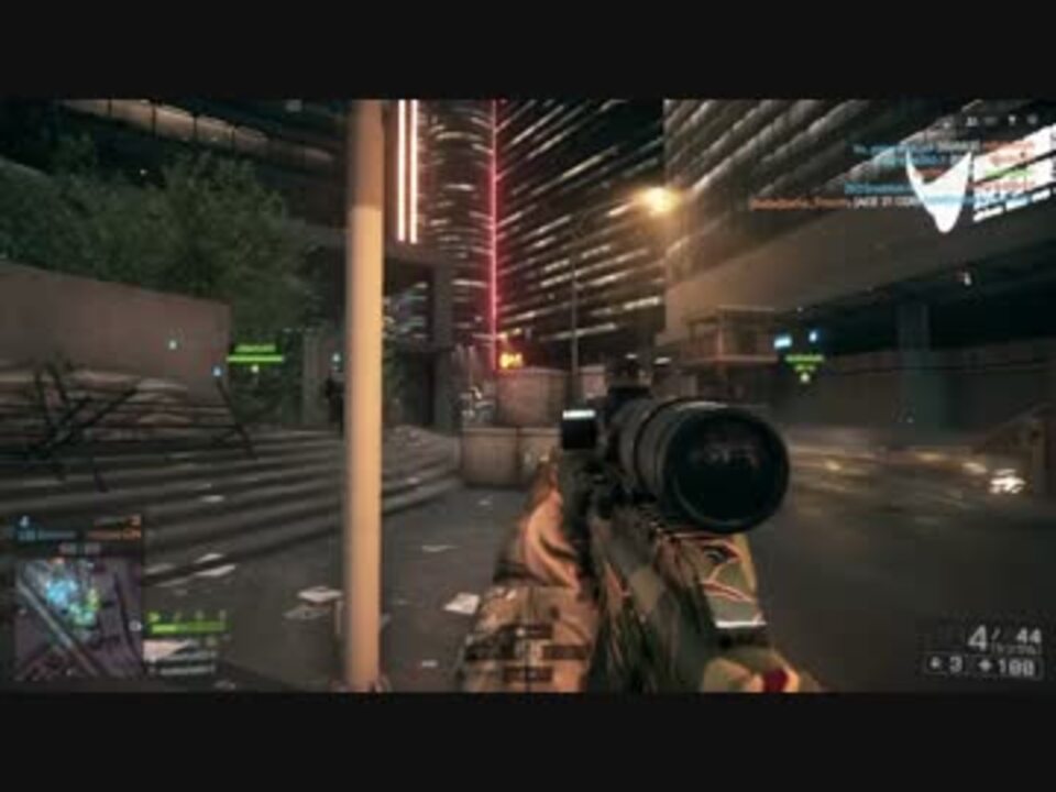 【BF4】CS5連続キルクリップ【PS4】 - ニコニコ動画