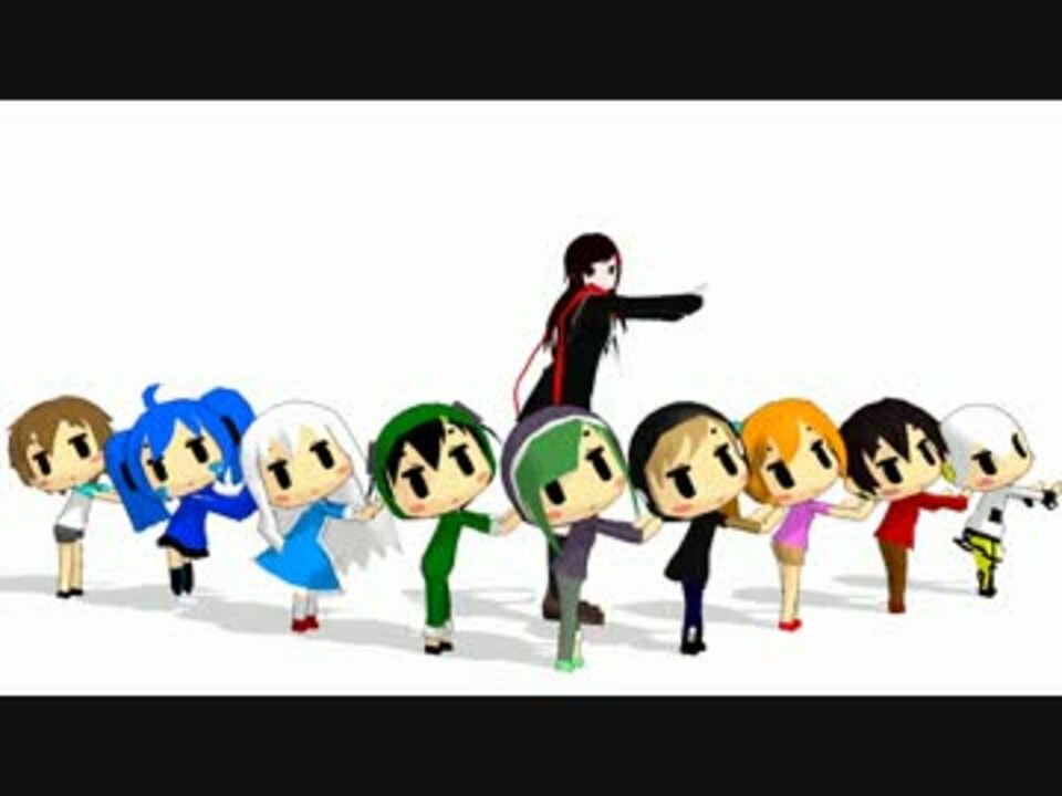 【mmdカゲプロ】メカクシ団は衰退しました ニコニコ動画