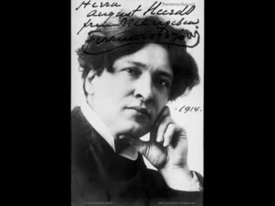 ショパン バラード第1番 フェルッチョ・ブゾーニ（1906年） - ニコニコ動画