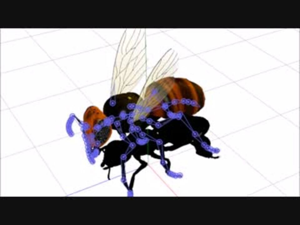 [MMD] Bee ~蜂~ PMXモデル配布します[MMM] - ニコニコ動画