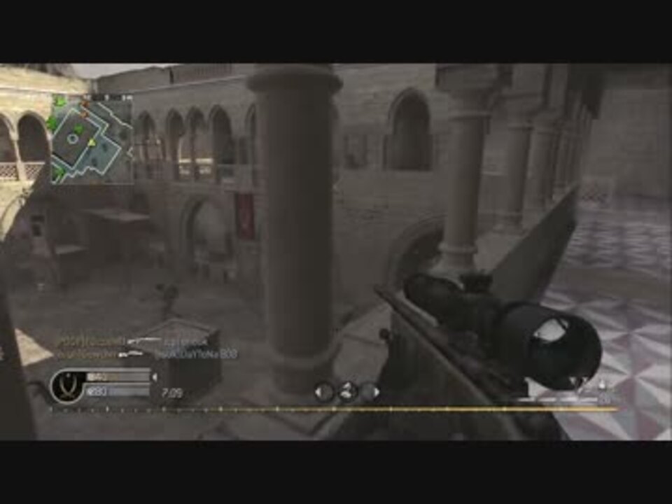 【CoD4】 へっぽこM40使い in Showdown (TDM) - ニコニコ動画