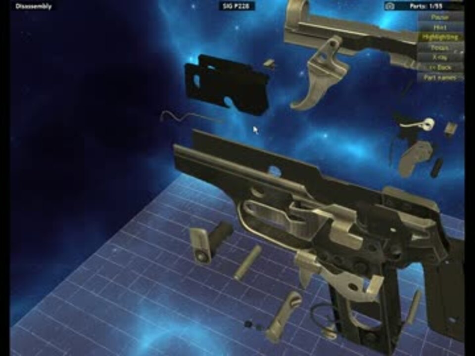 [World of Guns: Gun Disassembly] SIG P228 - ニコニコ動画