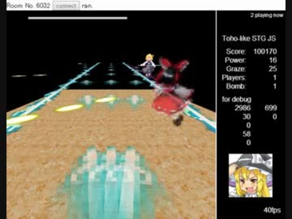 東方風stgブラウザゲームをjavascriptとhtml5で作成中 その8 ニコニコ動画