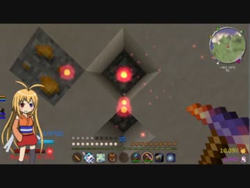 【Minecraft】剣と魔法が交差する世界で Part.12 【VOICEROID実況】 - ニコニコ動画