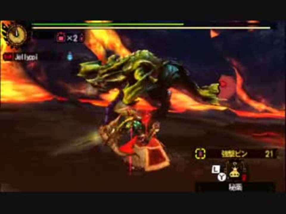 [MH4G] G★3 高難度：乱れ咲く連爆の華 臨界ブラキディオス 弓 ソロ 13'40"23 - ニコニコ動画