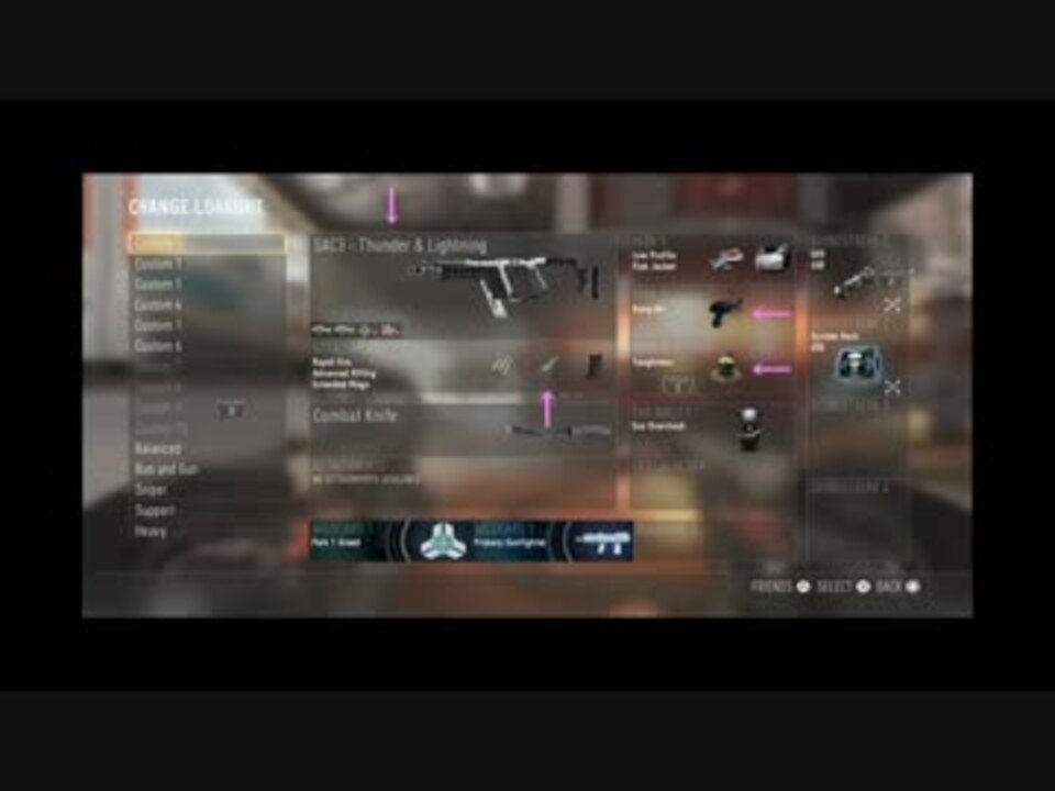 【CoD:AW】SMGデュアルSNC3のゆっくり解説付きDOM - ニコニコ