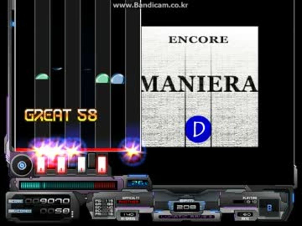 [BMS] ★★5 MANIERA (KOOKY) [Hid+Sud] Easy Clear - ニコニコ動画