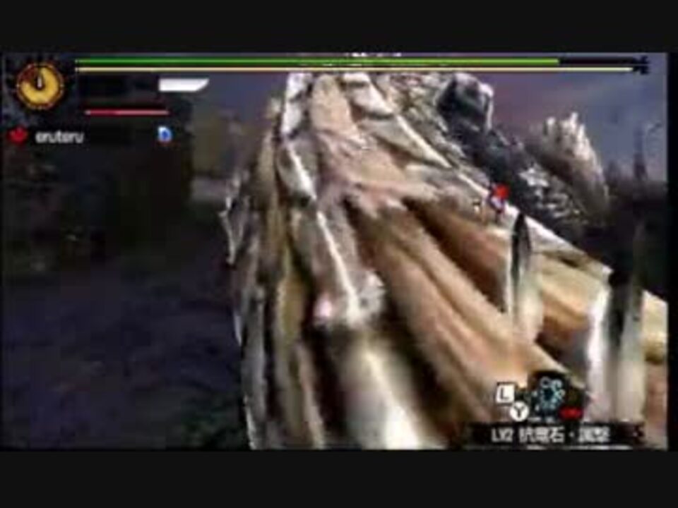 【MH4G】G★2 ジンオウガ亜種 生産双剣 04′52″26 - ニコニコ動画