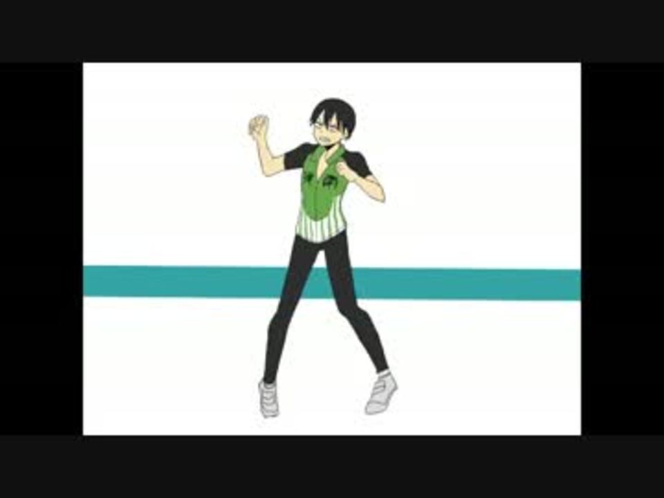 【手描き】洋南凸凹コンビがアイドルステップ【弱ペダ】 ニコニコ動画