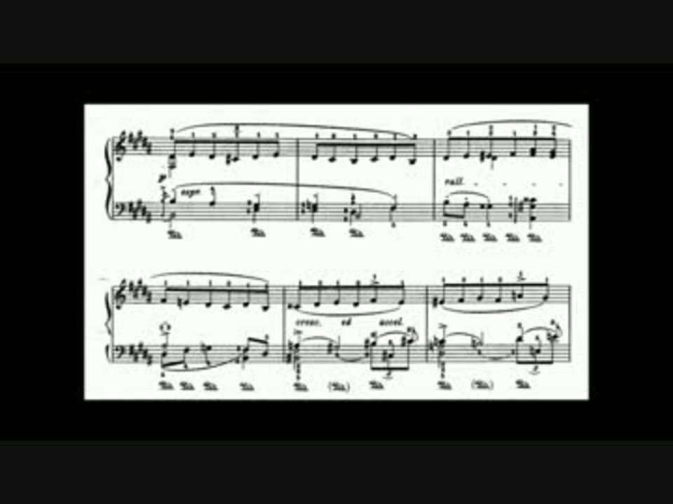 【ゴドフスキー】ショパンのエチュードによる練習曲 第41番 - ニコニコ動画