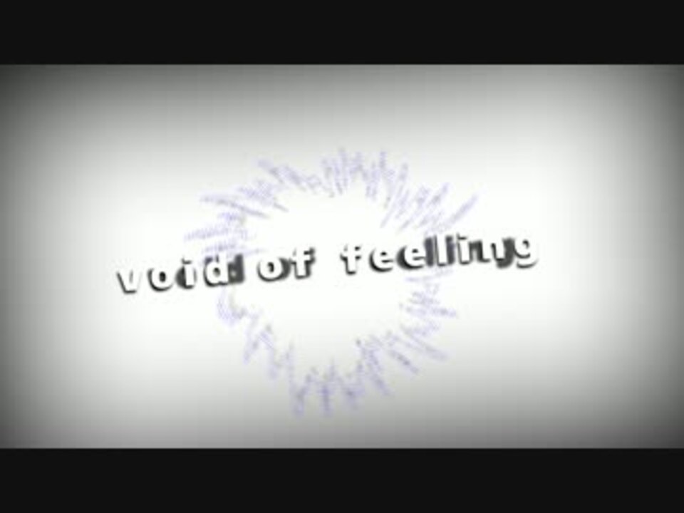 【IA】void of feeling【オリジナル】 - ニコニコ動画