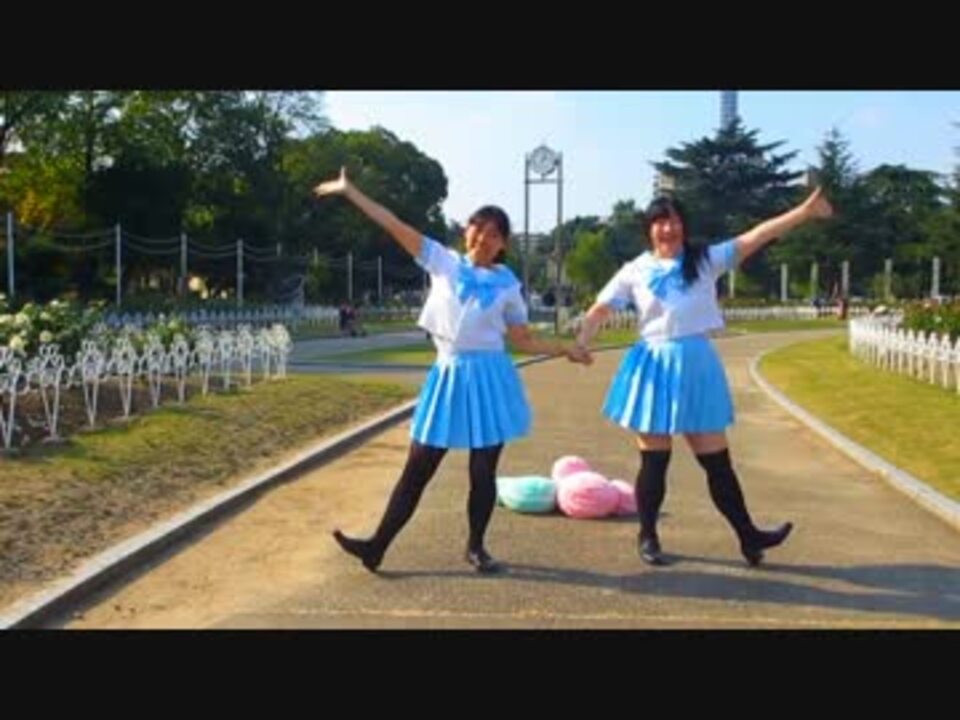 【初投稿】 ビバハピ 踊ってみた 【うちごはんぐみ。】 - ニコニコ動画