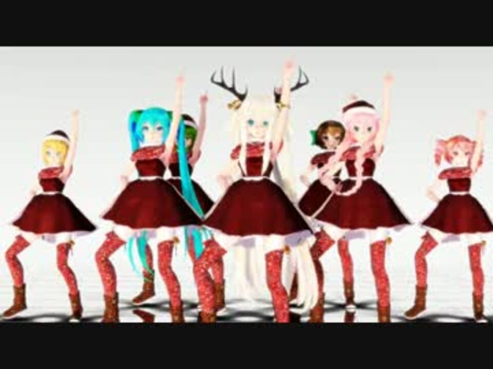 MMD LITTLE APPLE [CHRISTMAS MODELS DL] - ニコニコ動画