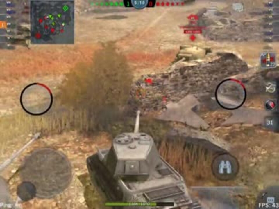 【センシャ】WoT Blitzプレイ動画その70 VK45.02A 【壊すべし】 - ニコニコ動画