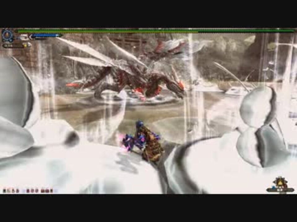 【MHFG】GHCハルドメルグ ソロ 穿龍棍 天の型【初見】 - ニコニコ動画