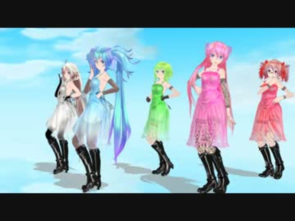 【MMD】TDA NOVA ミクさんたちで【Carry Me Off】 - ニコニコ動画