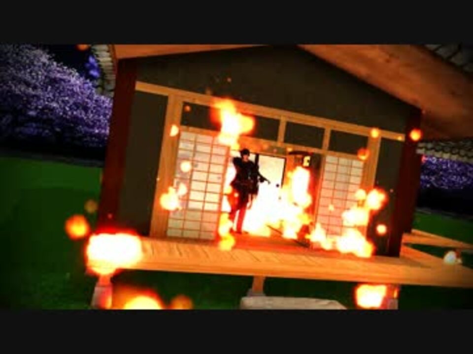 【MMD刀剣】本丸がうっかり炎上したのでとりあえず踊る燭台切達 - ニコニコ動画