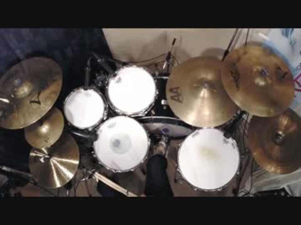 ダンまち ED、分島花音の「RIGHT LIGHT RISE」Full Sizeを叩いてみた。 - ニコニコ動画