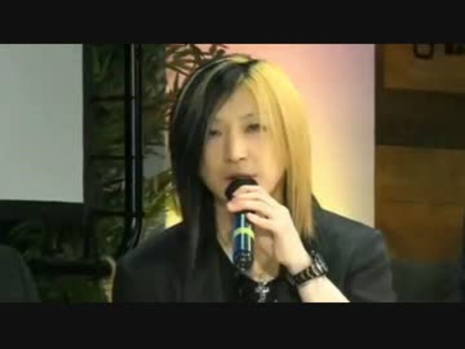 GLAY Yahoo! livetalk (3/5) - ニコニコ動画