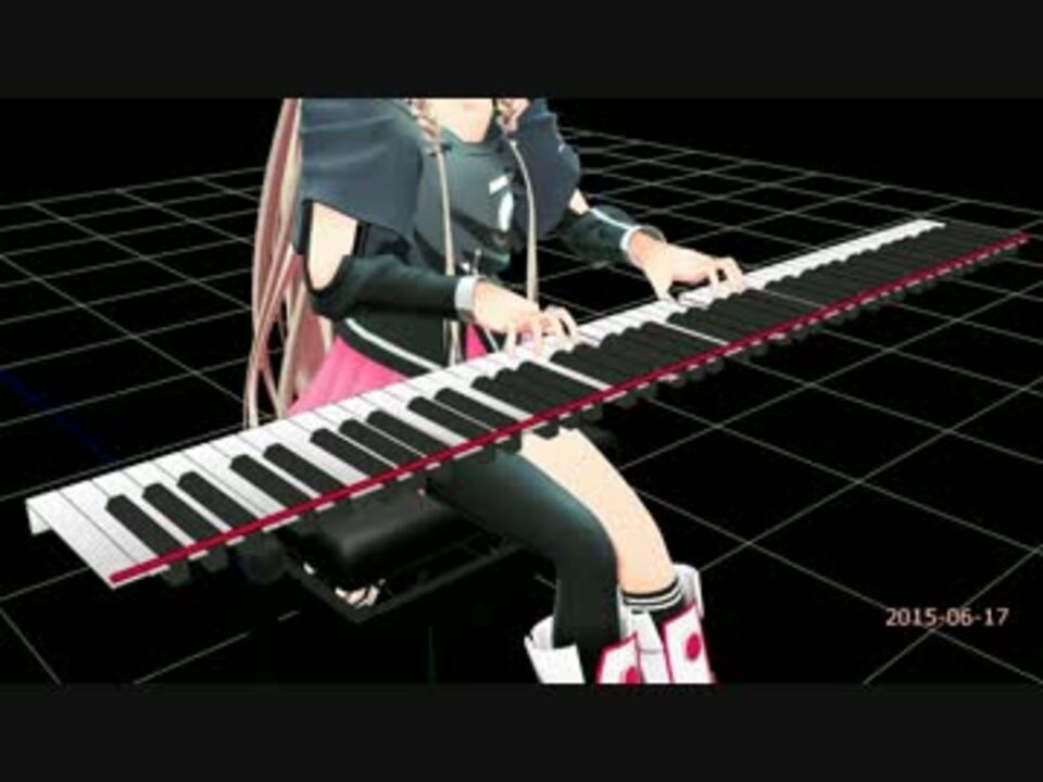 【MMD】ピアノ演奏モーション自動化プラグイン（配布）【MMM】 - ニコニコ動画