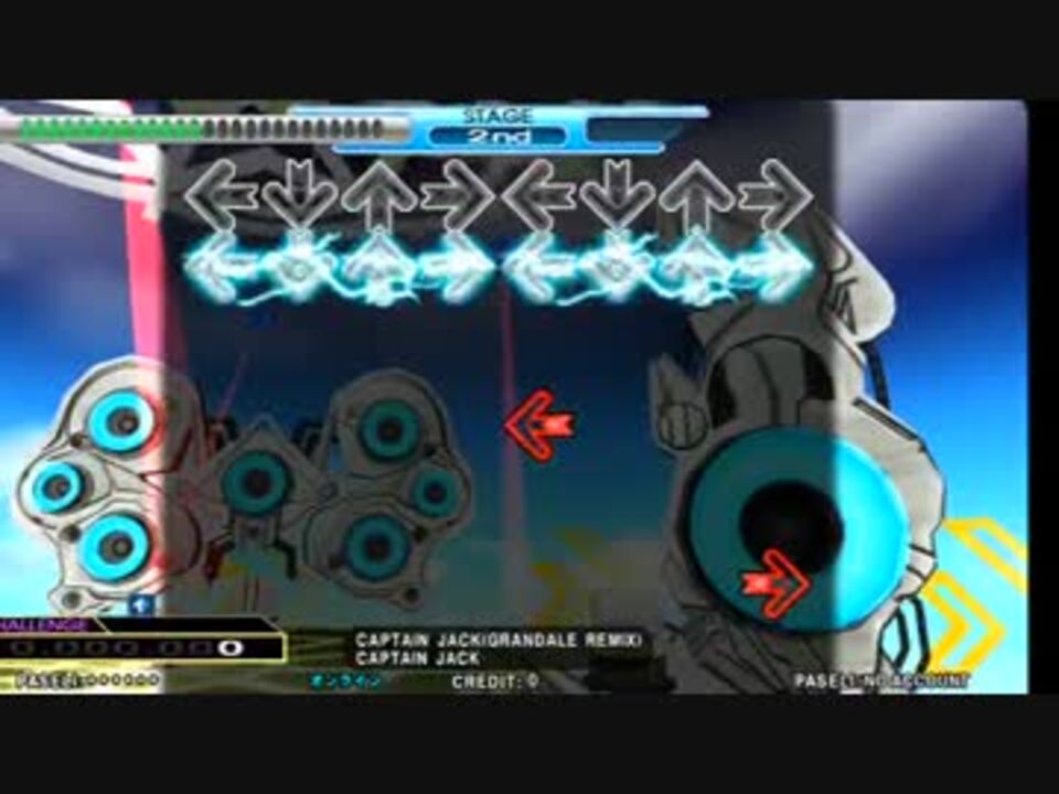 DDR X2 - CAPTAIN JACK(GRANDALE REMIX) [DP CHALLENGE] - ニコニコ動画