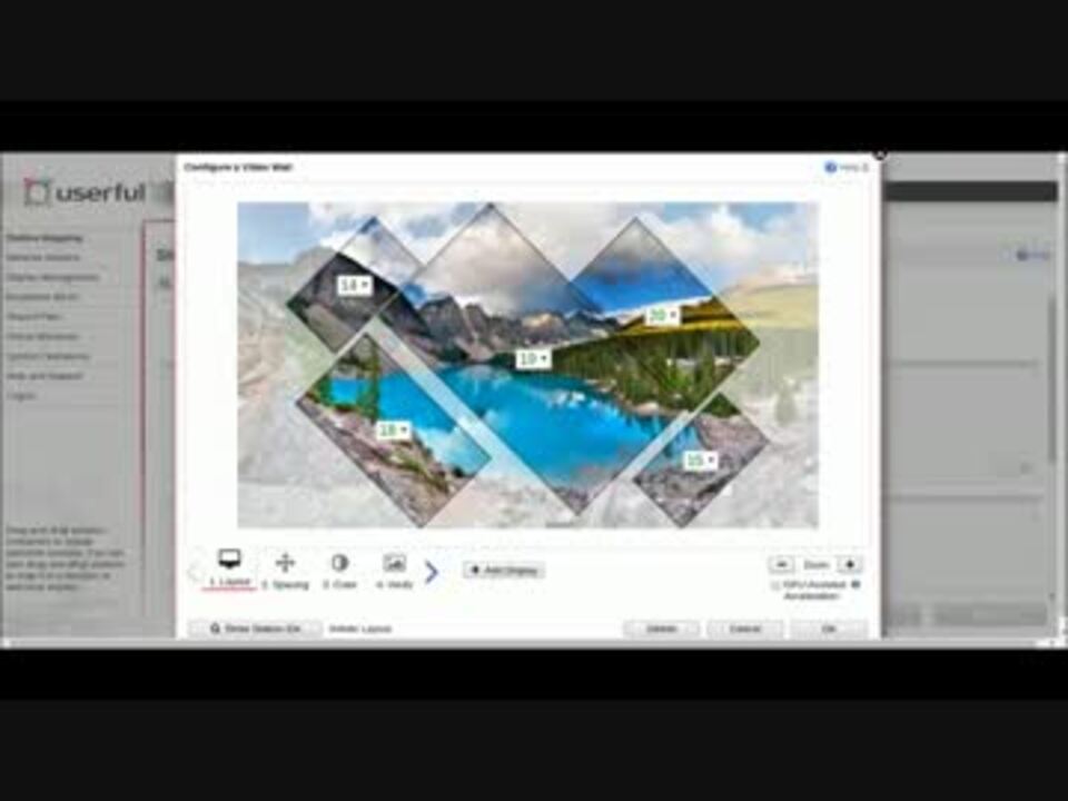 Rise Vision Video Wall Setup- Userful Control Center.mp4 - ニコニコ動画