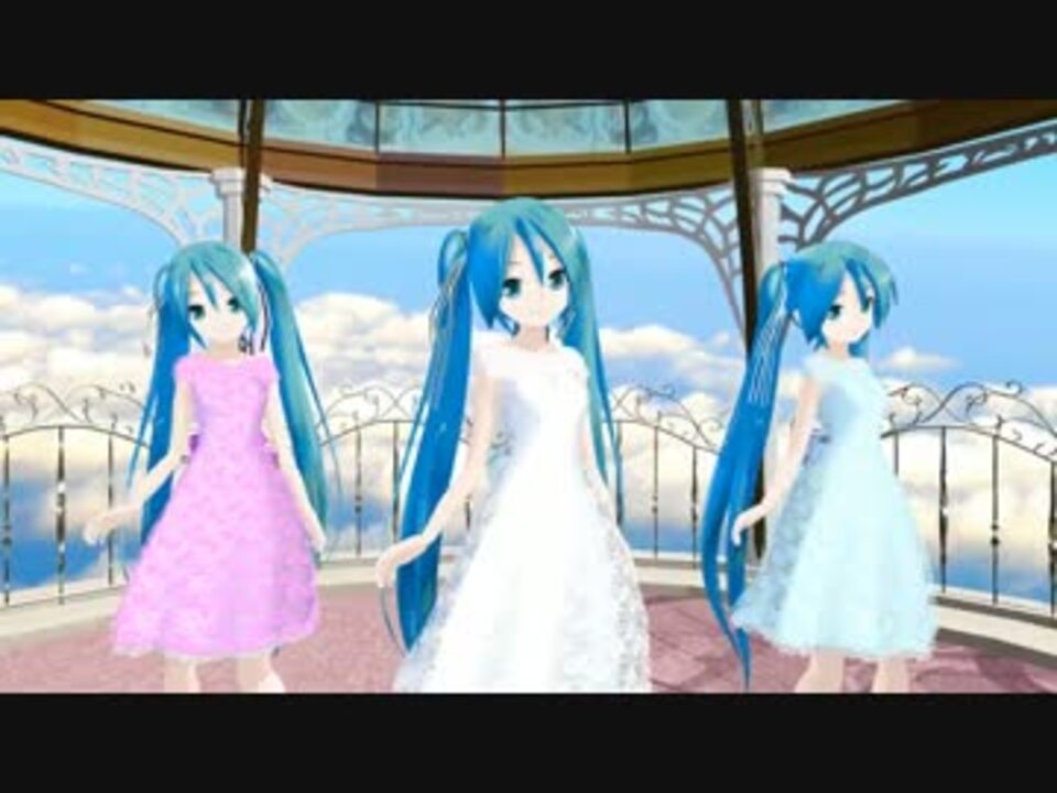 【MMDモデル配布】Lat式AKIミク3人で【Prism Heart】を踊らせてみた。 - ニコニコ動画