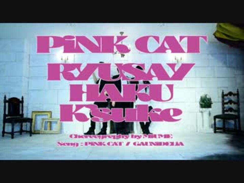 【流星ヤロウ・ハク・K’suke】 PiNK CAT 【踊ってみた】 - ニコニコ動画