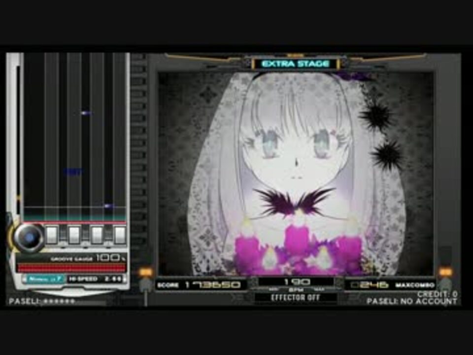 [IIDX23 copula] Nightmare before oversleep(SPN)＋extra演出 - ニコニコ動画