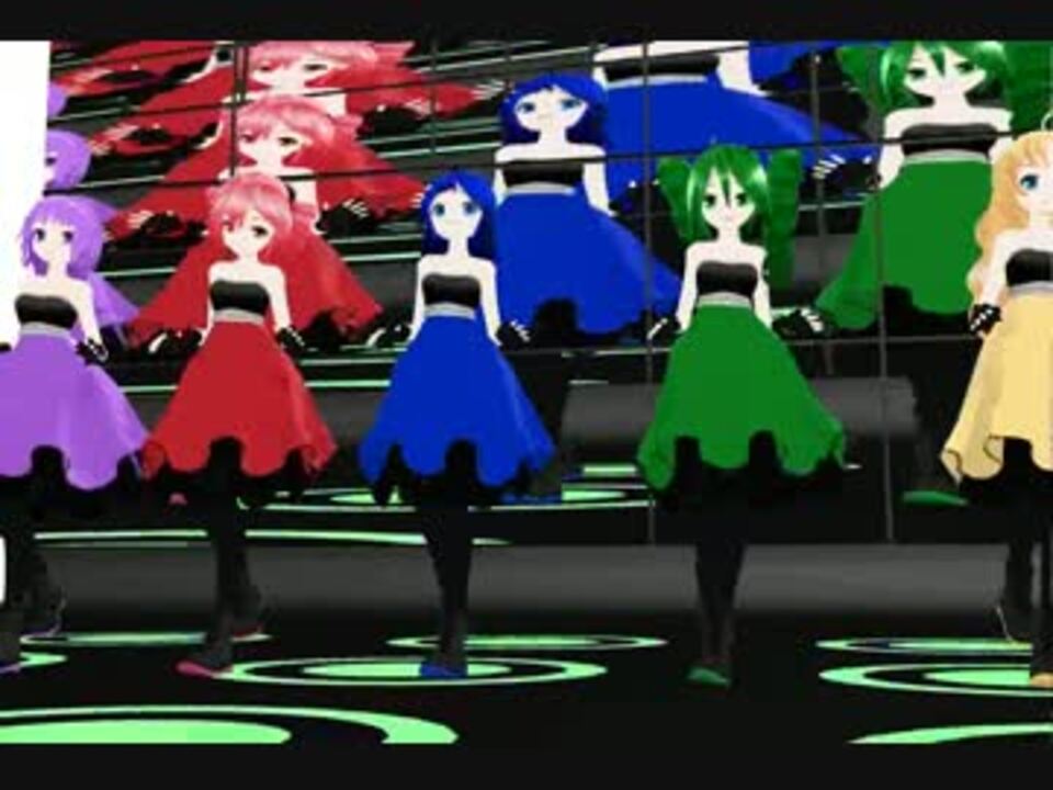 Carry me off (MMD) - Kasane Teto, Kasane Keko, Amane Luna, Defoko(Utane ...