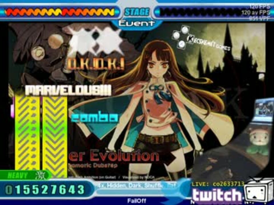 StepMania 3.9 - SP#176 TAK - SINister Evolution - DJMAX RAY [HD720p@~60 FPS JD6] - ニコニコ動画