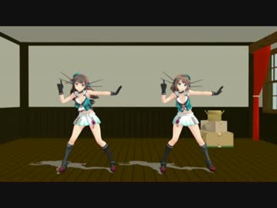 【mmd艦これ】摩耶様と鳥海さんでbpm ニコニコ動画