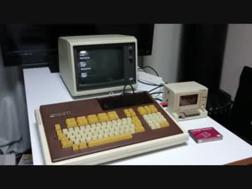 Demonstration on Fujitsu FM-8 - ニコニコ動画