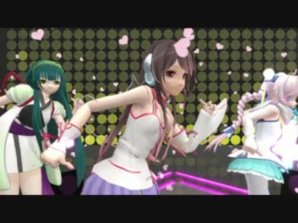 【第16回MMD杯本選】kokone,ずん子,RanaでGravity=Reality【kokone誕生祭2016】 - ニコニコ動画