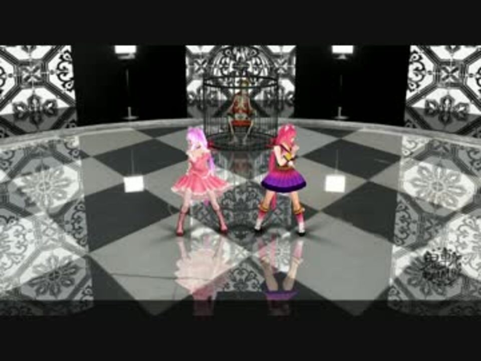 【鬼斬】PiNK CAT【MMD】 - ニコニコ動画