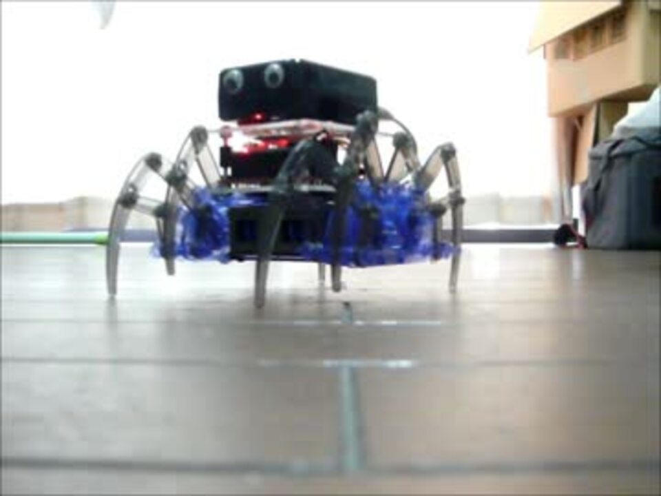 Flying TigerのSpider RobotをBluetoothでラジコン化してみた - ニコニコ