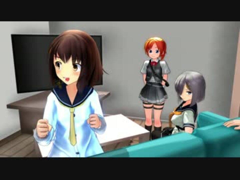 【mmd艦これ】夕張「できましたよ提督！零式好感度測定機です！」その5 ニコニコ動画
