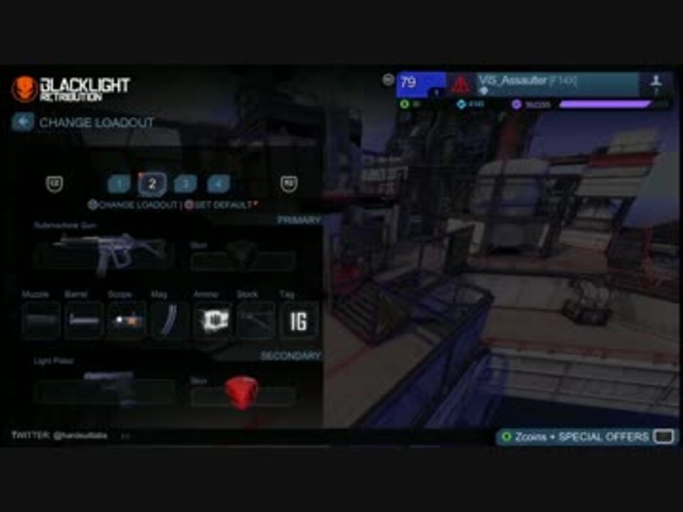 [PS4]Blacklight:Retribution SMG - ニコニコ動画