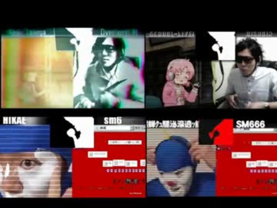（比較）学園生活部（前後）sm666（前後） - ニコニコ動画