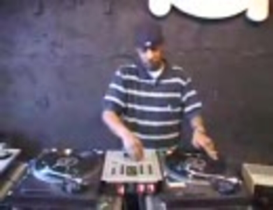 DJ Roc Raida DMC Scratch Routine - ニコニコ動画