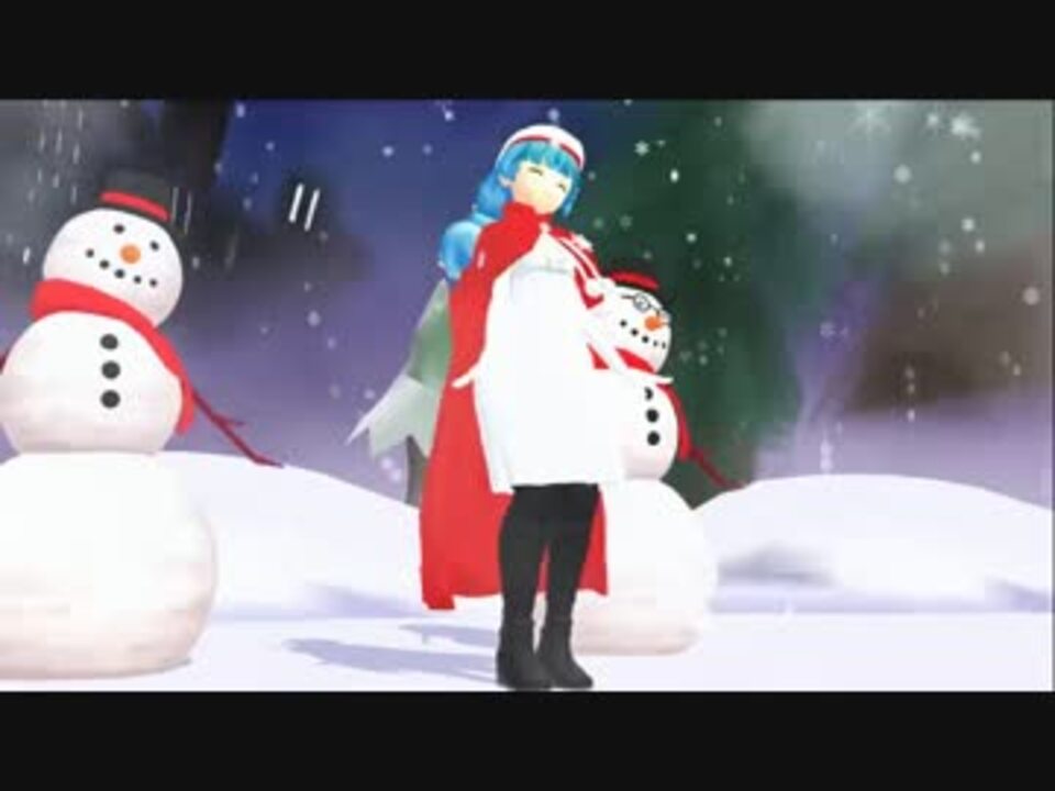 MMD Melting Snow Man's Love Song {Miku and Her Snowmen} - ニコニコ動画
