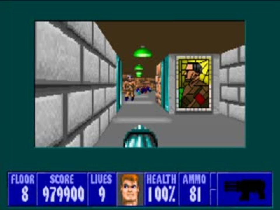 Wolfenstein 3D Part 64 - ニコニコ動画