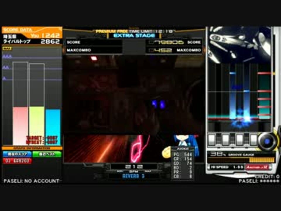 [IIDX] Plan 8 (SPA) EXH+手元 - ニコニコ動画