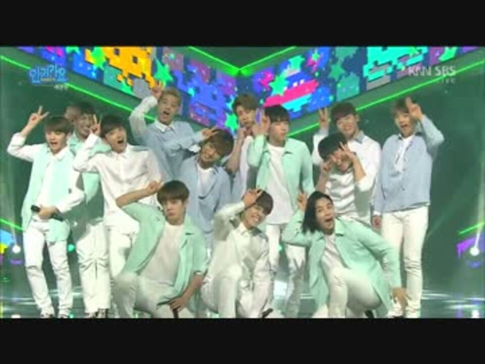 160529 SEVENTEEN (세븐틴) - Pretty U (예쁘다) HD 60fps - ニコニコ動画