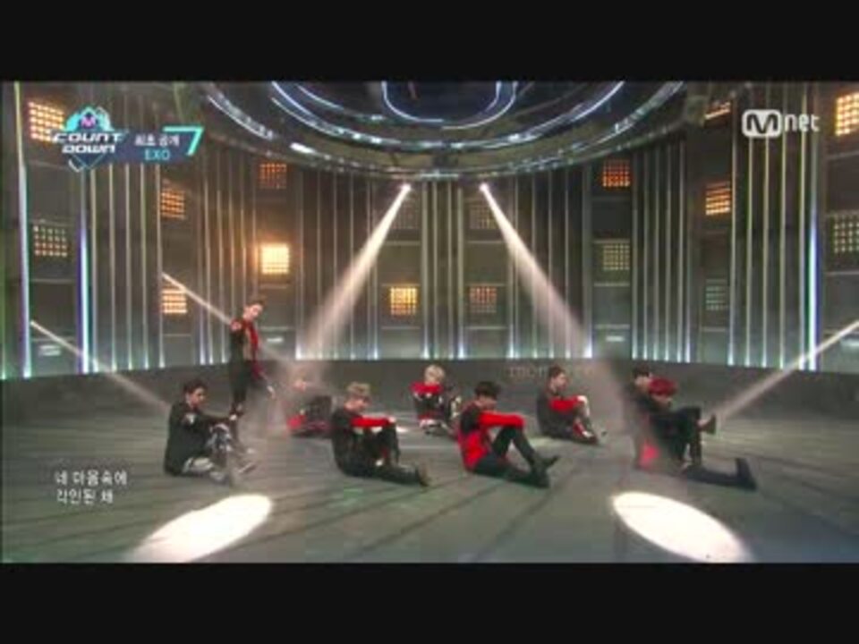 [K-POP] EXO - Monster (Comeback Stage M COUNTDOWN) - ニコニコ動画