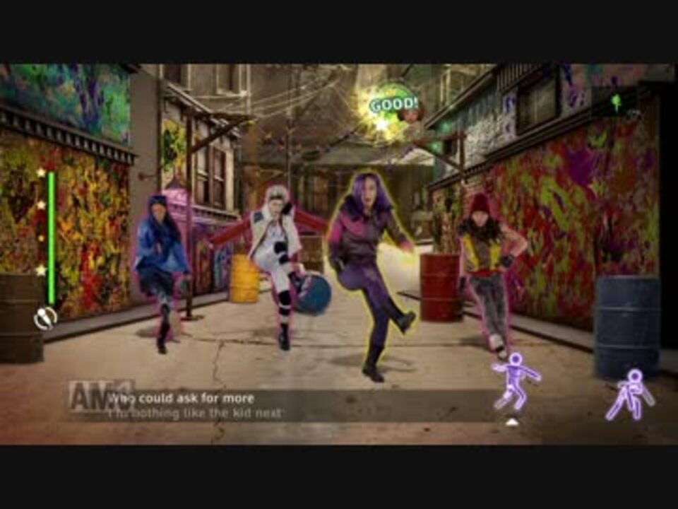 【Kinect】 Just Dance Disney Kids 2 "Rotten To The Core - Descendants ...
