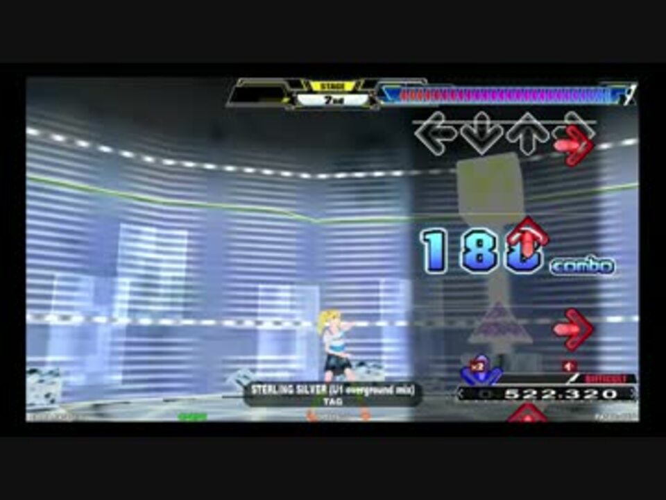 【DDR】STERLING SILVER (U1 overground mix) SP踊 - ニコニコ動画